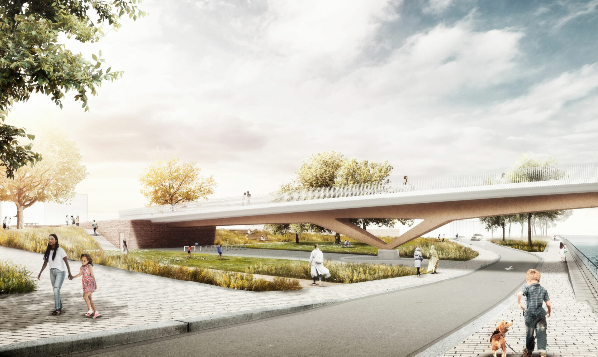 Menen crossing - Seine Scheldt project - SBE